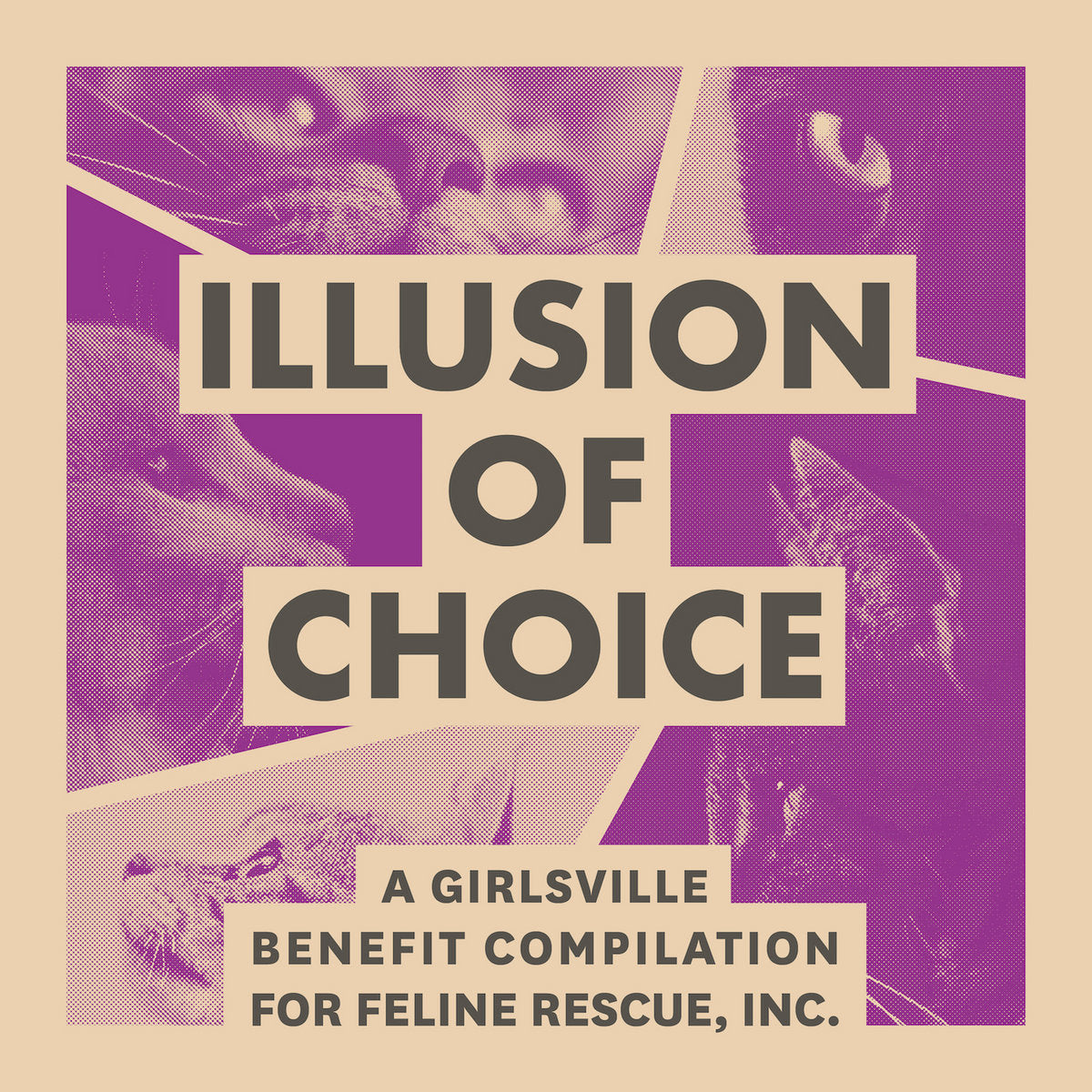 Various - Illusion Of Choice lp/cs – Jigsaw Records