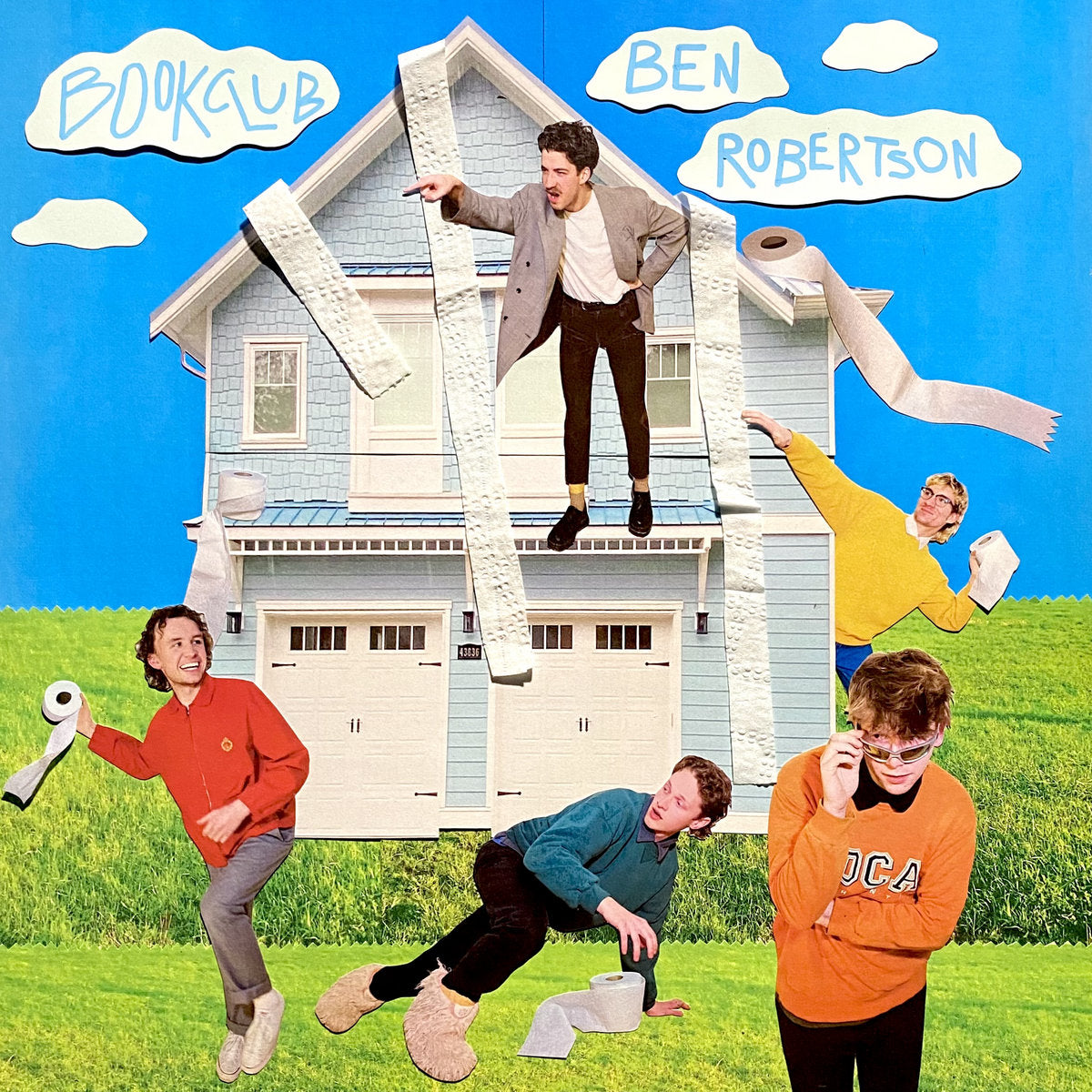 Bookclub / Ben Robertson - split 7" – Jigsaw Records