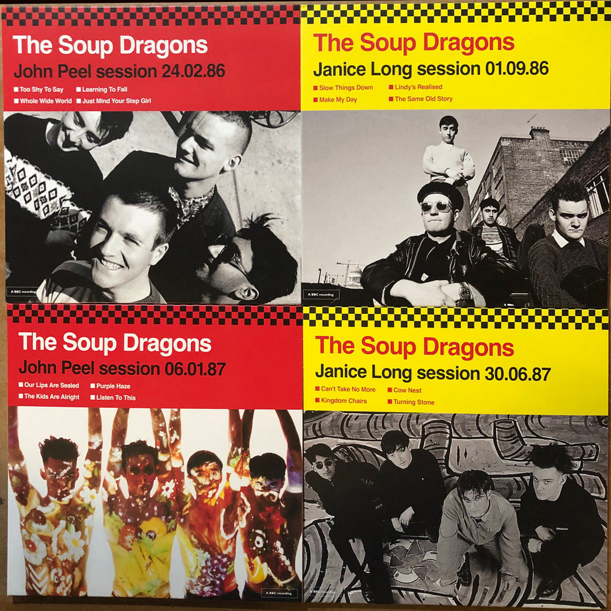 Soup Dragons - BBC Sessions Instant Record Collection! set – Jigsaw Records