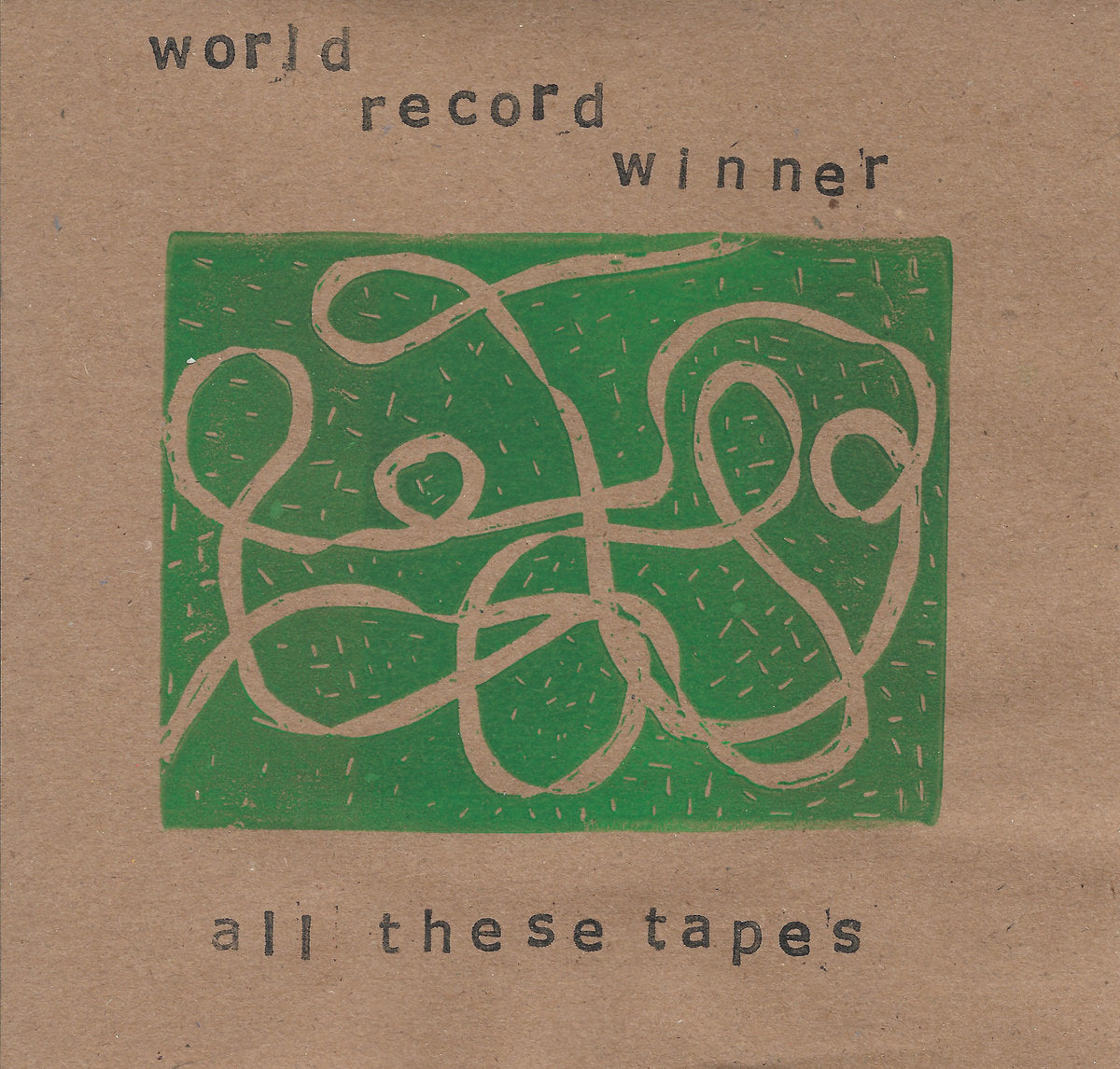 World Record Winner - All These Tapes cd – Jigsaw Records